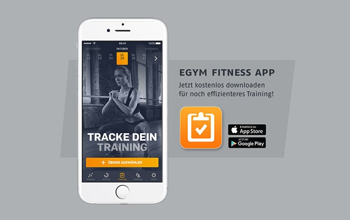 EGYM Fitness App - Jetzt Ihr Training in Köln bei myPhysio buchen